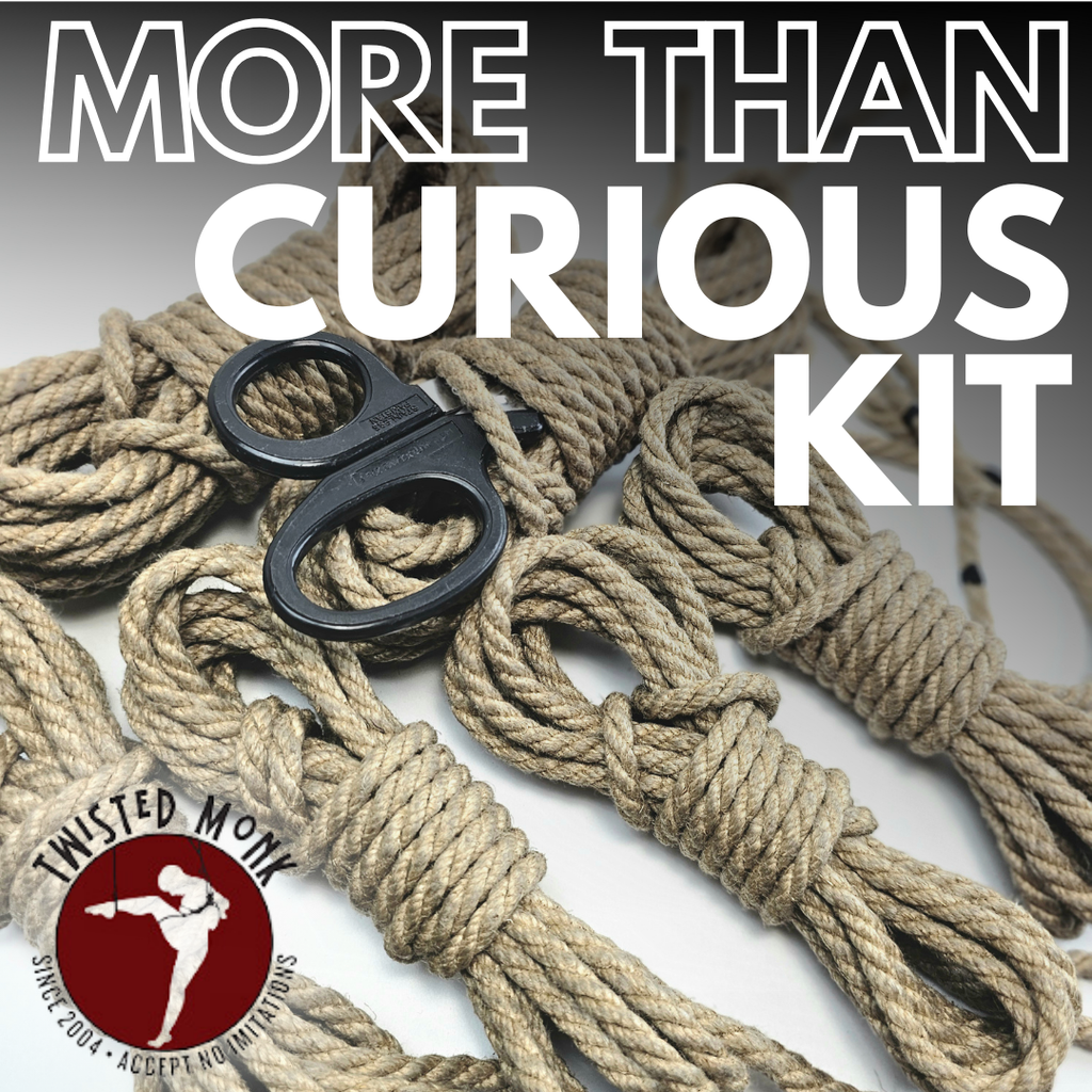 More Than Curious Kit - Premium Bondage Rope Kit | The Twisted Monk